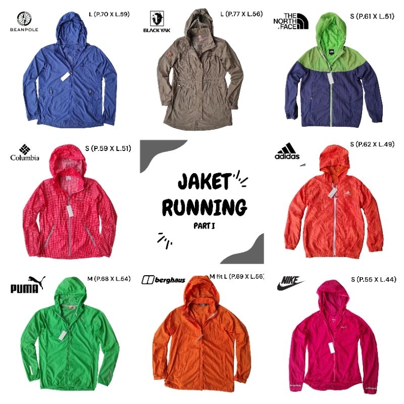 Jual JAKET RUNNING/WINBREAKER | Shopee Indonesia