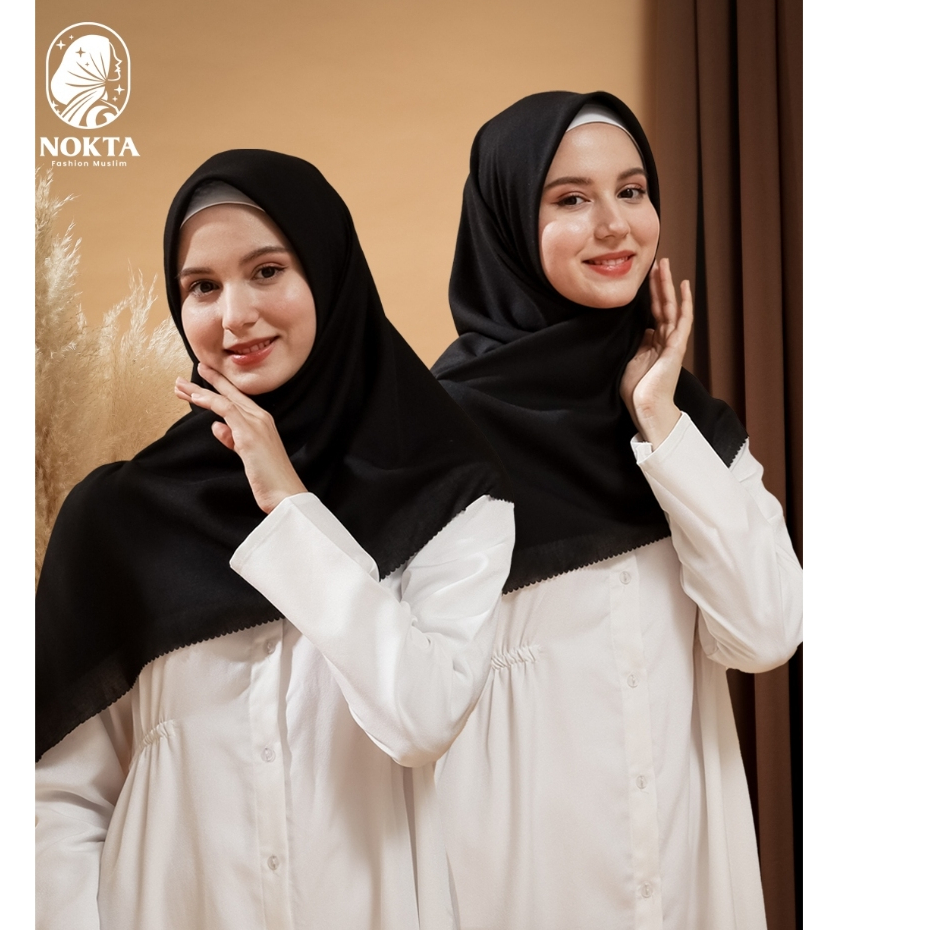 Jual Hijab Premium Segi empat | Arabian Voal Original | Hijab Polos ...