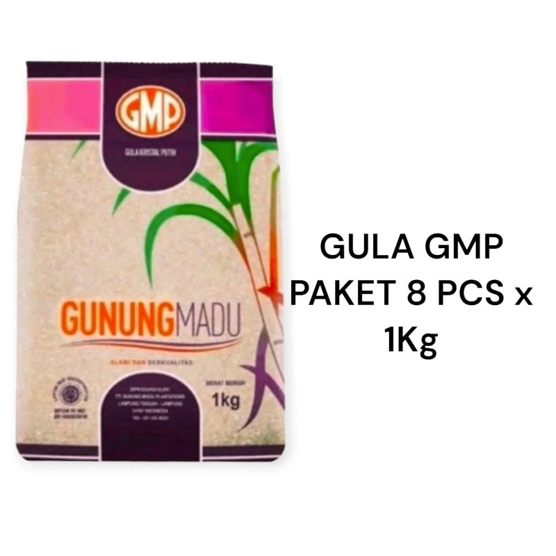 Jual PAKET GULA GMP 8KG (1KG x 8 PCS) | Shopee Indonesia