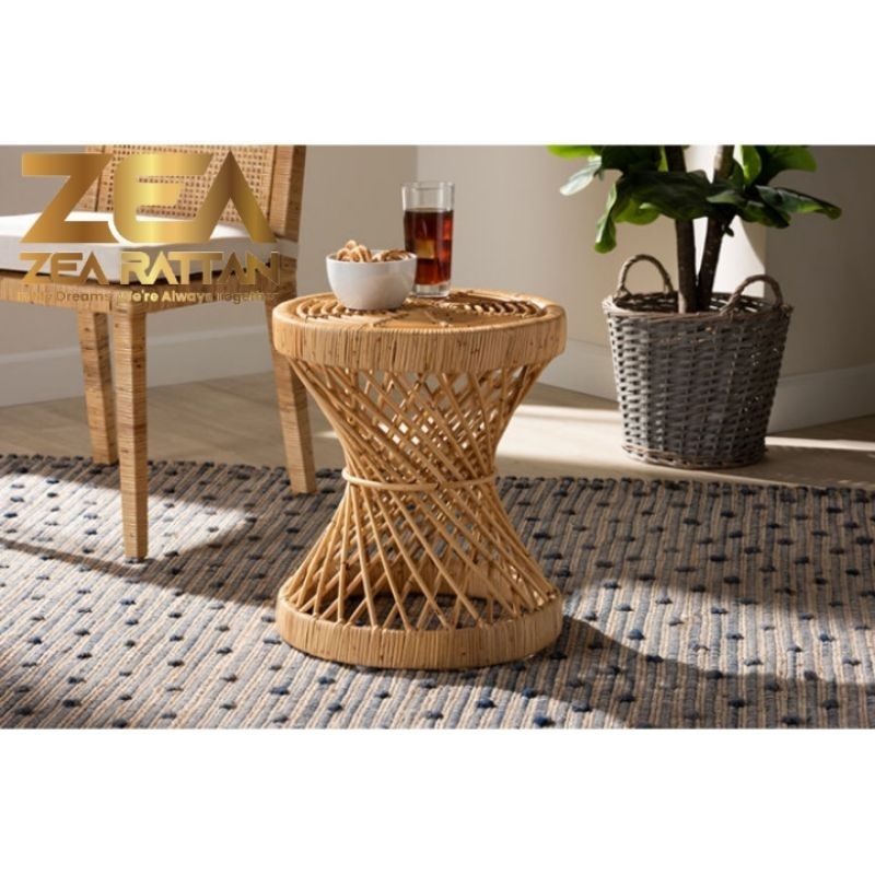 Jual Meja Bulat Rotan Aesthetic Rotan Natural High Quality | Shopee ...