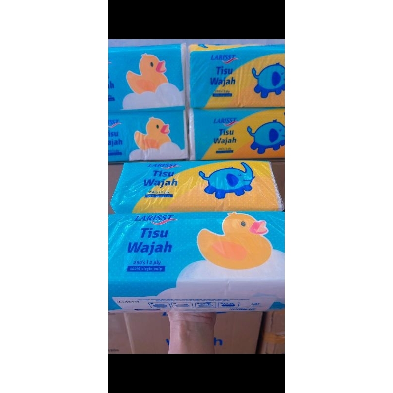 Jual TISU KERING WAJAH LARRIST 250'S (BESAR) | Shopee Indonesia