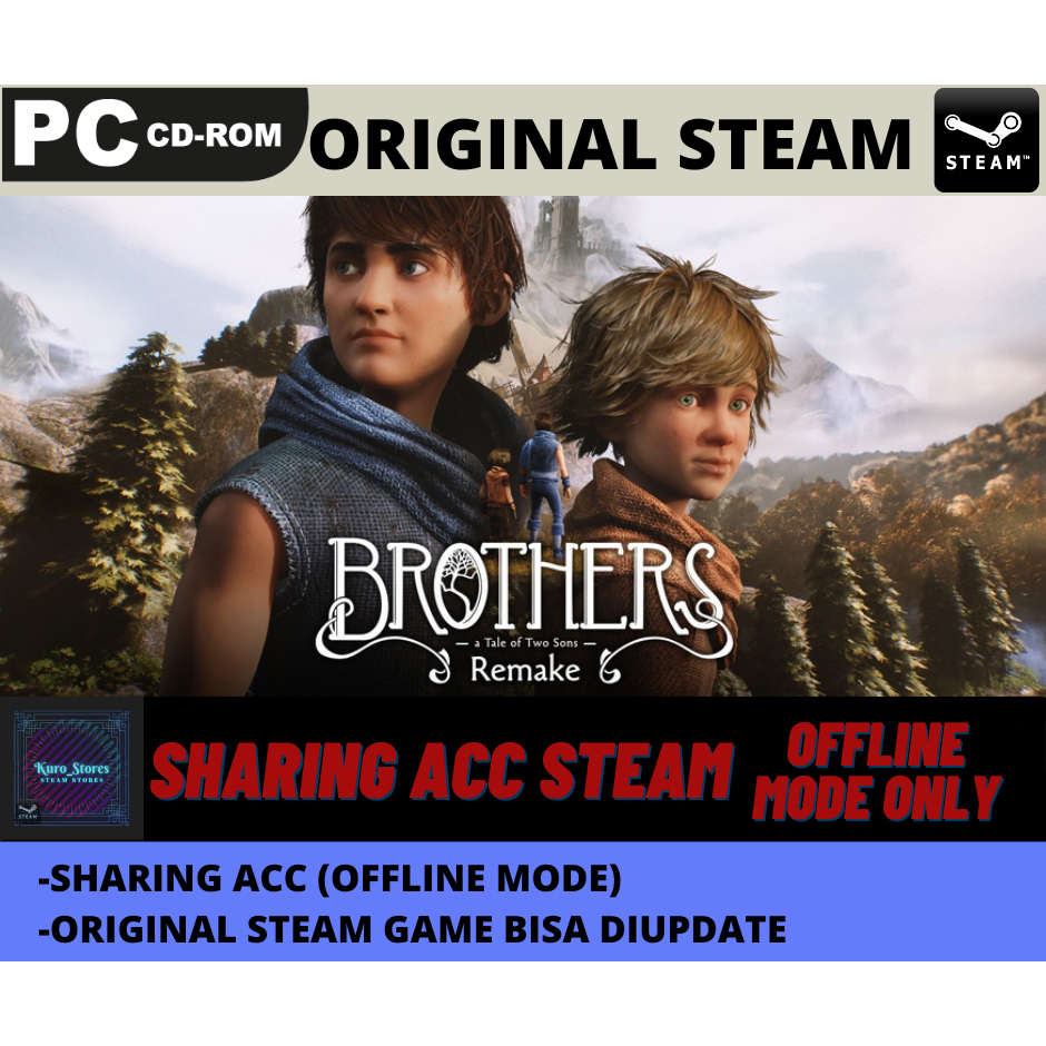 Jual Brothers A Tale of Two Sons Remake PC Game Sharing Original ...