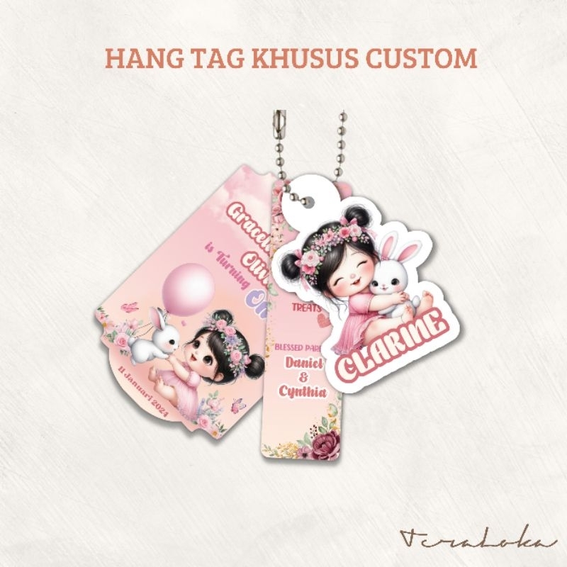 Jual Hang Tag Birthday Card Khusus Custom | Shopee Indonesia