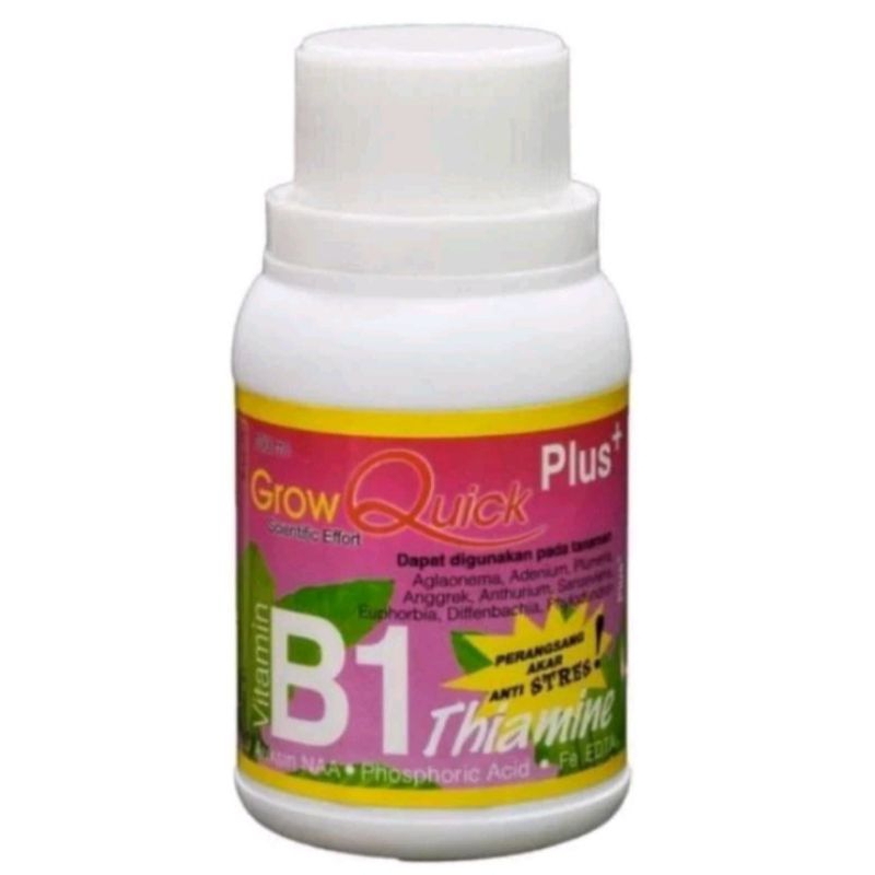 Jual Grow Quick plus vitamin B1 100ml | Shopee Indonesia