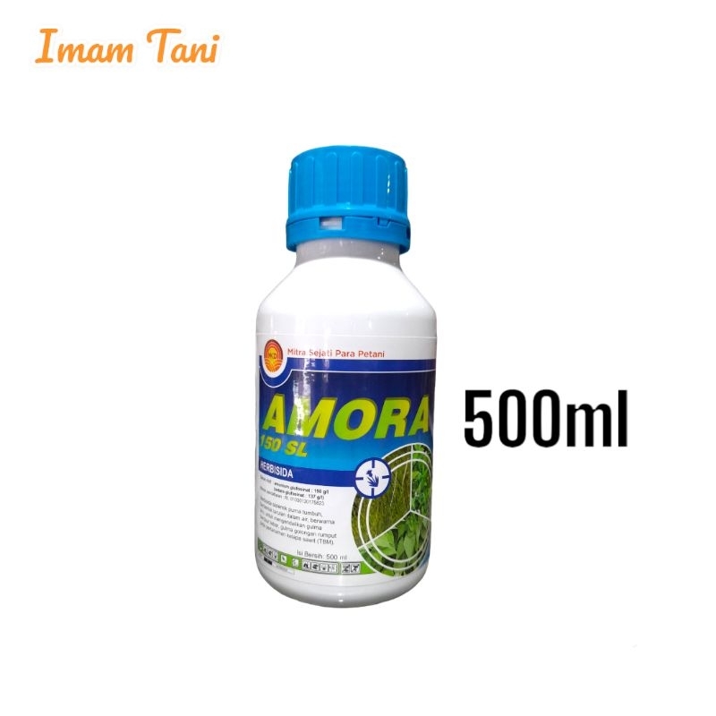 Jual AMORA 150 SL - Herbisida Sistemik - Bahan aktif :amonium glufosinat - kemasan 500ml ...