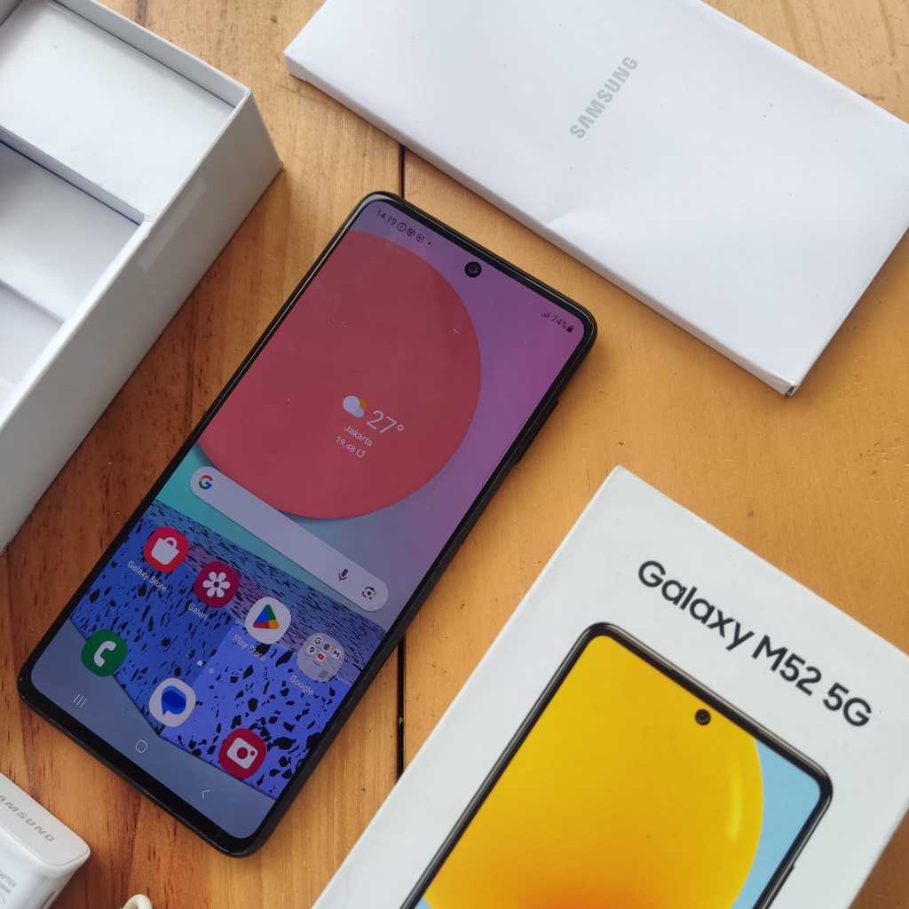Jual SAMSUNG M52 5G SECOND 8/128GB HANDPHONE SECOND HP SEKEN HP BEKAS ...