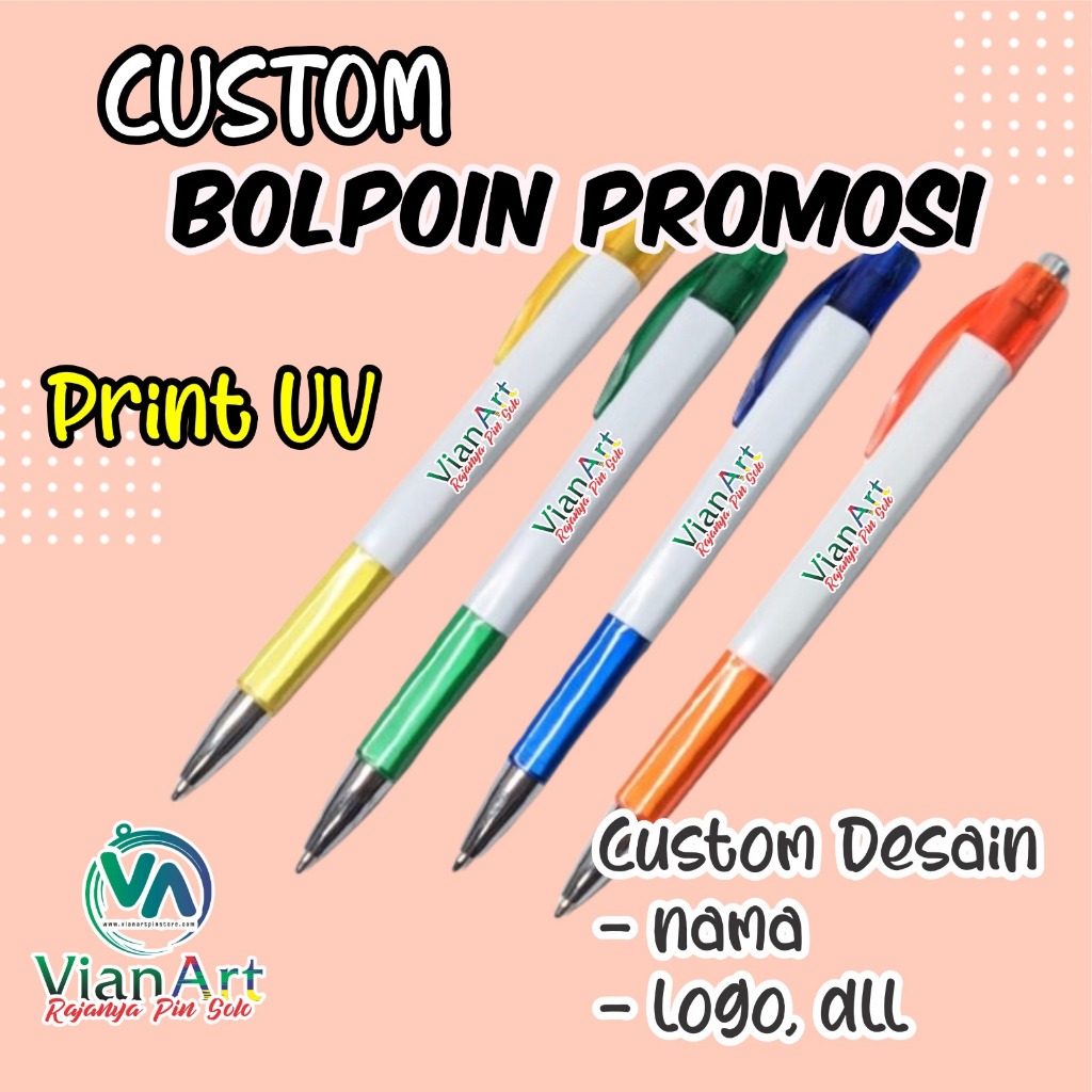 Jual PULPEN CUSTOM PRINT UV PENA KOTAK CARINEX SOUVENIR | Shopee Indonesia