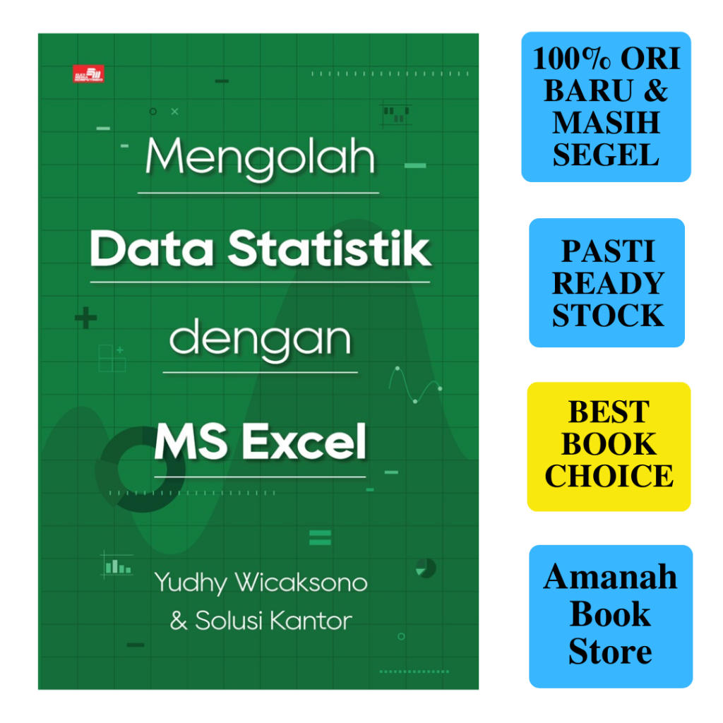 Jual Buku Mengolah Data Statistik dengan Ms Excel by Yudhy Wicaksono ...
