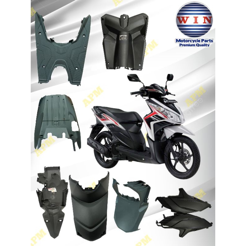 Jual BODY KASAR HONDA VARIO TEKNO 110 KARBU | FULL BODY KASAR VARIO ...