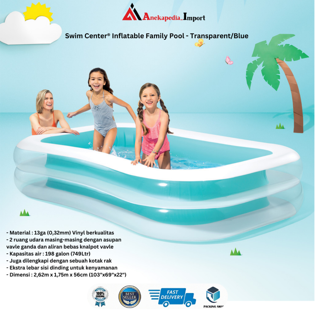 Jual Intex Kolam Renang Keluarga - Kolam Anak - Swim Center Family ...
