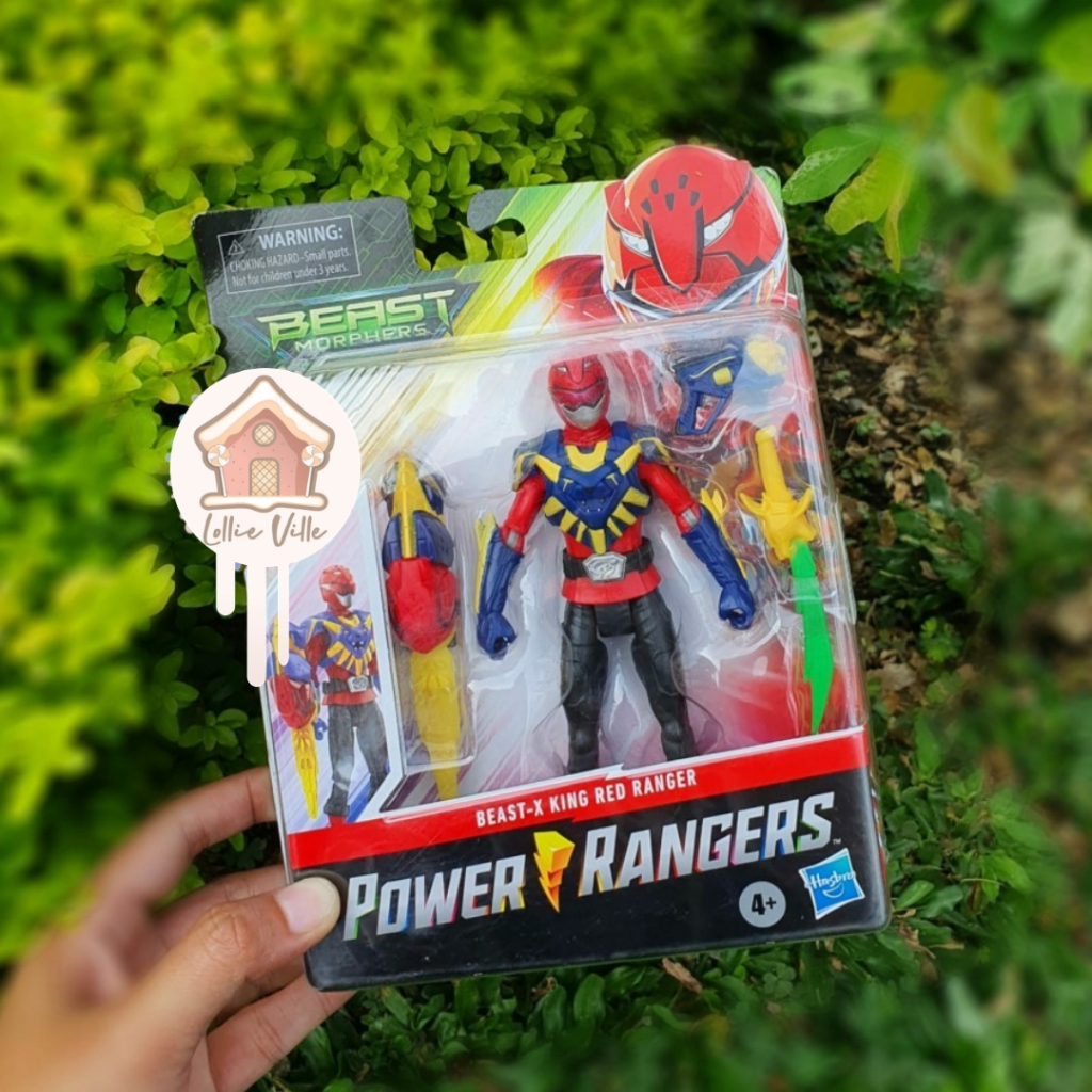 Jual Power Rangers Beast Morphers Beast X-King Red Ranger | Shopee ...