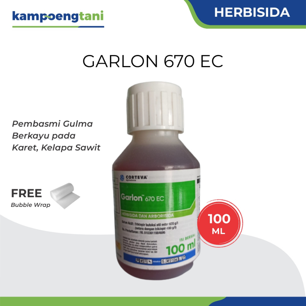 Jual Kampoeng Tani - Herbisida Garlon 670 EC 100ml Racun Kayu dan ...