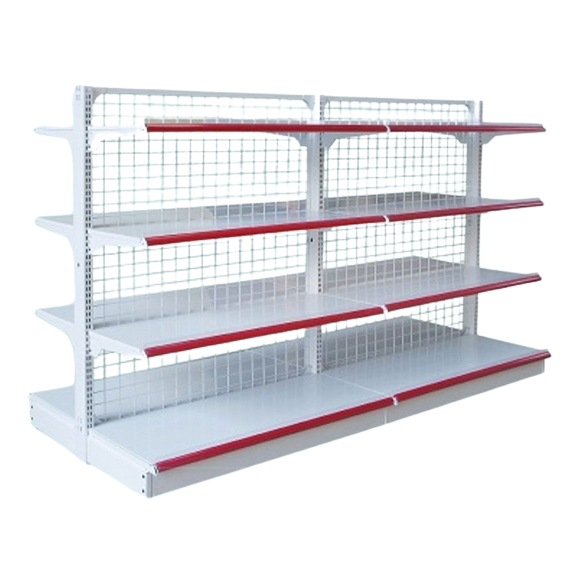 Jual PAKET LENGKAP RAK DOUBLE PANJANG 180CM MINIMARKET IMPORT MURAH ...