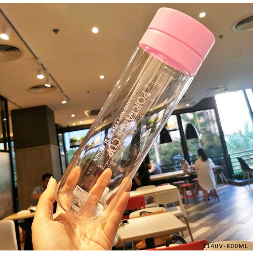 Jual COD Botol Minum Portable Cup Premium Botol Air Minum Sport Travel ...