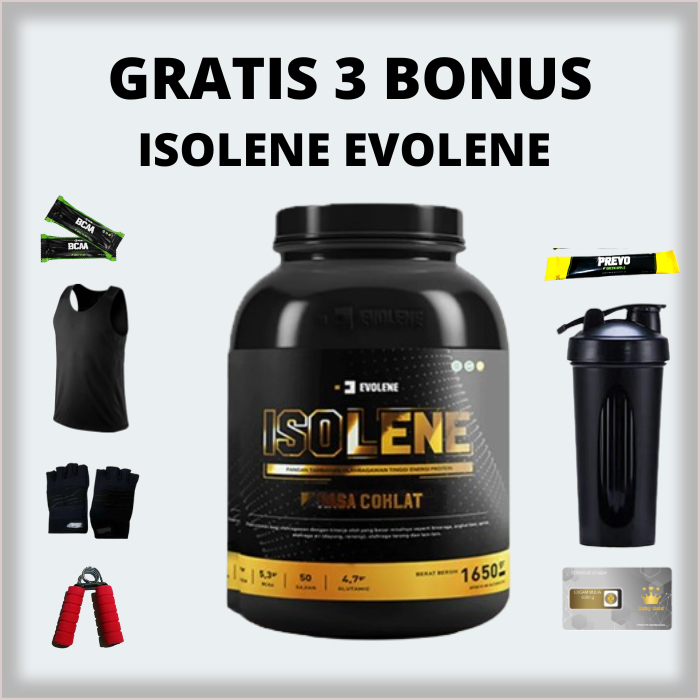 Jual Evolene Isolene 50 Serving - Suplemen Fitness - Suplemen Workout ...