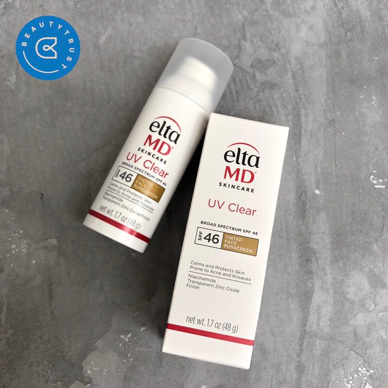Jual Elta MD UV Clear Broad Spectrum SPF 46 Tinted | Shopee Indonesia