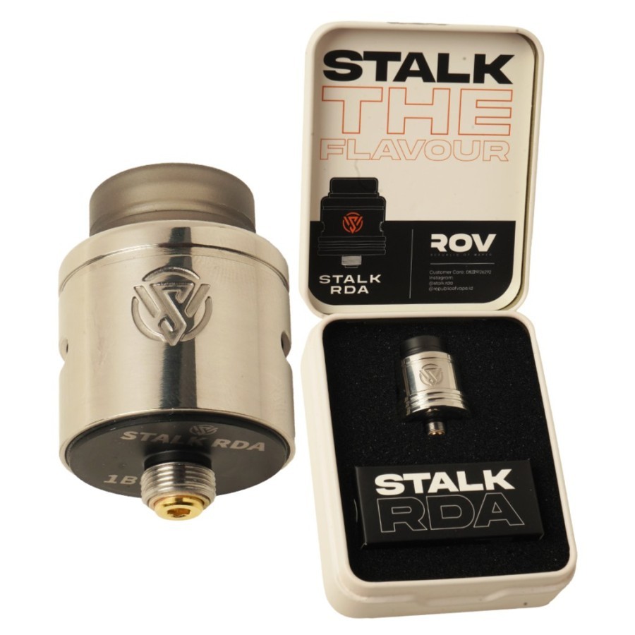 Jual STALK RDA SINGLE COIL 22MM AUTHENTIC BY REPUBLIC OF VAPE | Shopee ...