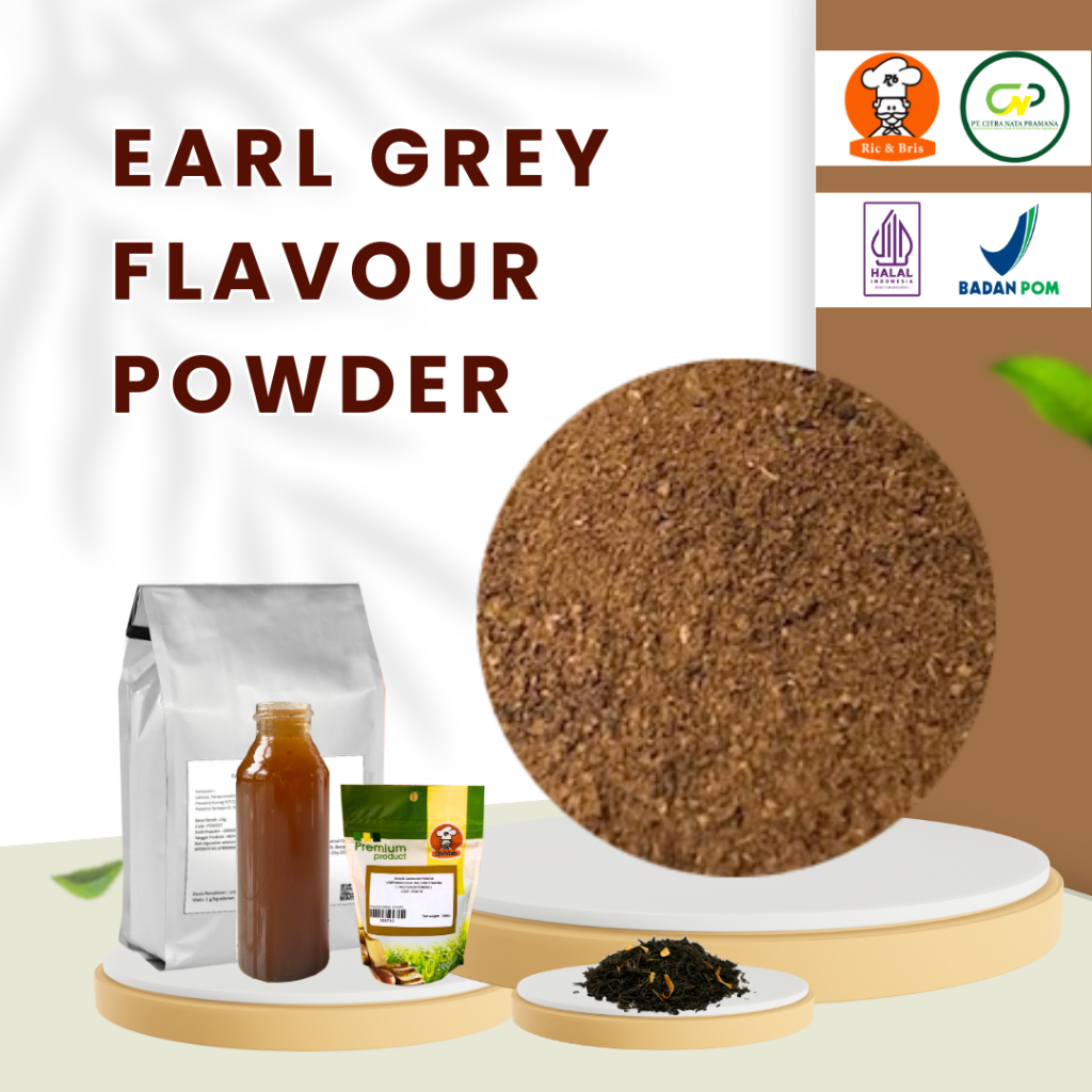 Jual Earl Grey Tea Flavor Powder / Bubuk Teh Earl Grey / Perasa Flavour ...
