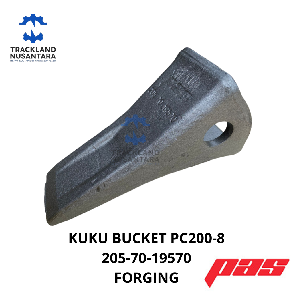 Jual PAS Kuku Bucket Forging PC200-8 Excavator Komatsu Tooth Bucket ...