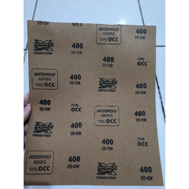 Jual Amplas lembaran no.400 | Shopee Indonesia