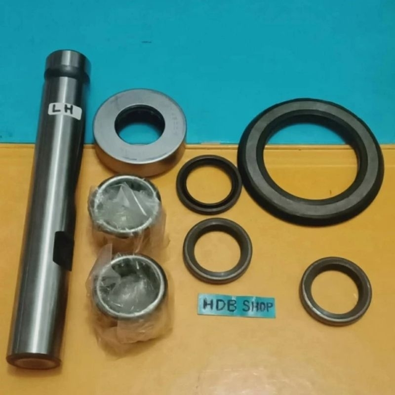 Jual As king pin + kit king pin forklift toyota 8 fd 20/25/30 LH (kiri ...