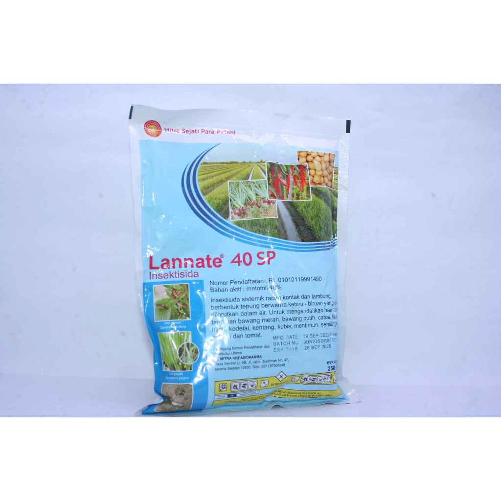 Jual INSEKTISIDA LANNATE BIRU 40 SP 250gr | Shopee Indonesia