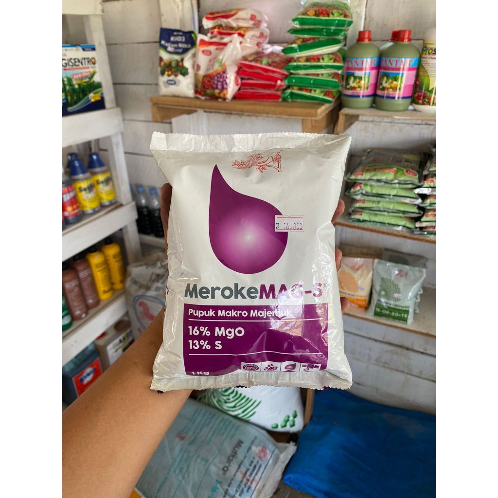 Jual PUPUK MEROKE MAG-S 1 KG - ORIGINAL PUPUK MAKRO MAJEMUK | Shopee ...