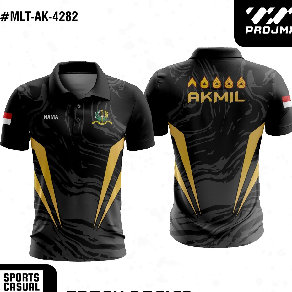 Jual PROJMX - KAOS JERSEY AKADEMI MILITER TEBARU ( BISA CUSTOM ...