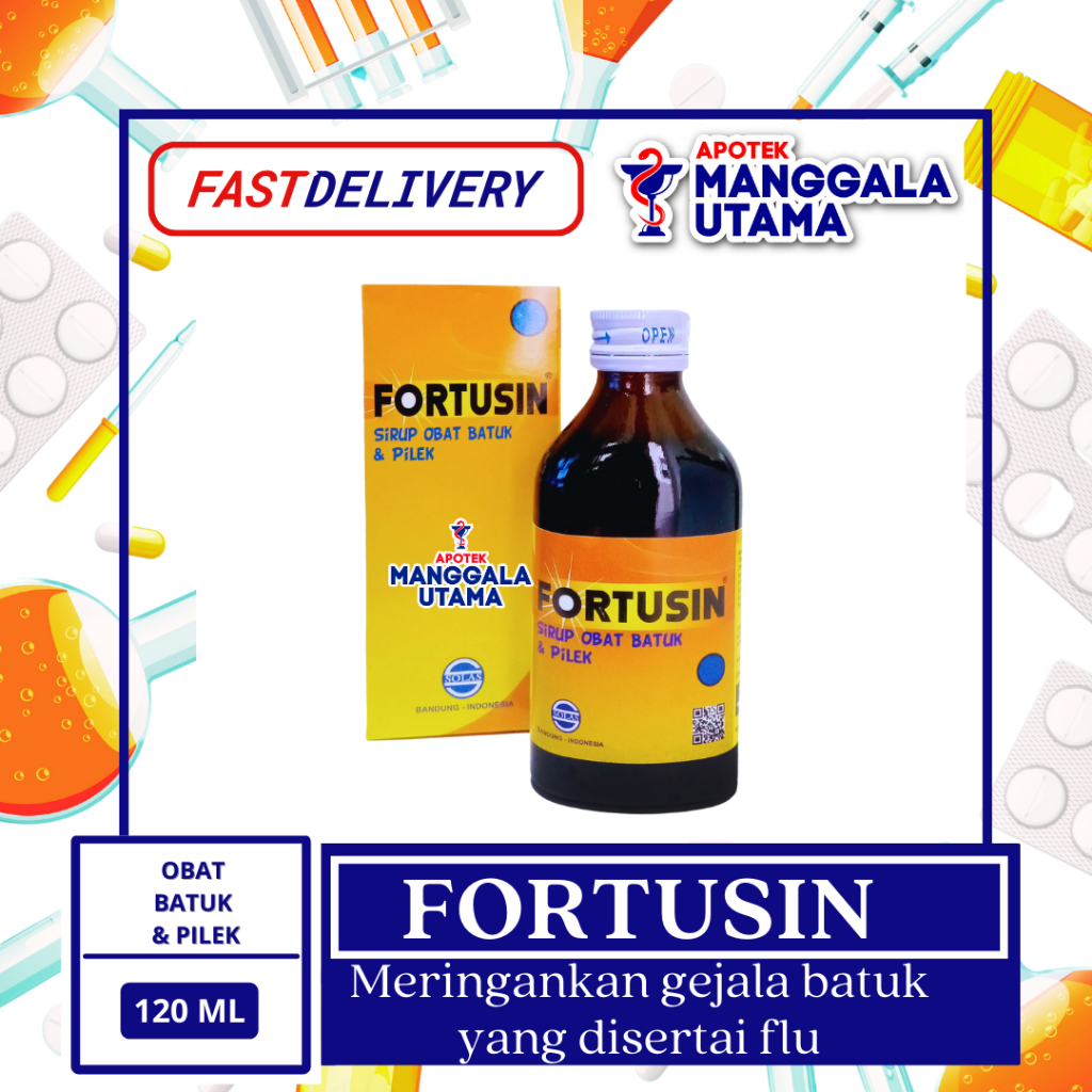 Jual FORTUSIN SIRUP PER BOTOL ISI 120 ML | Shopee Indonesia