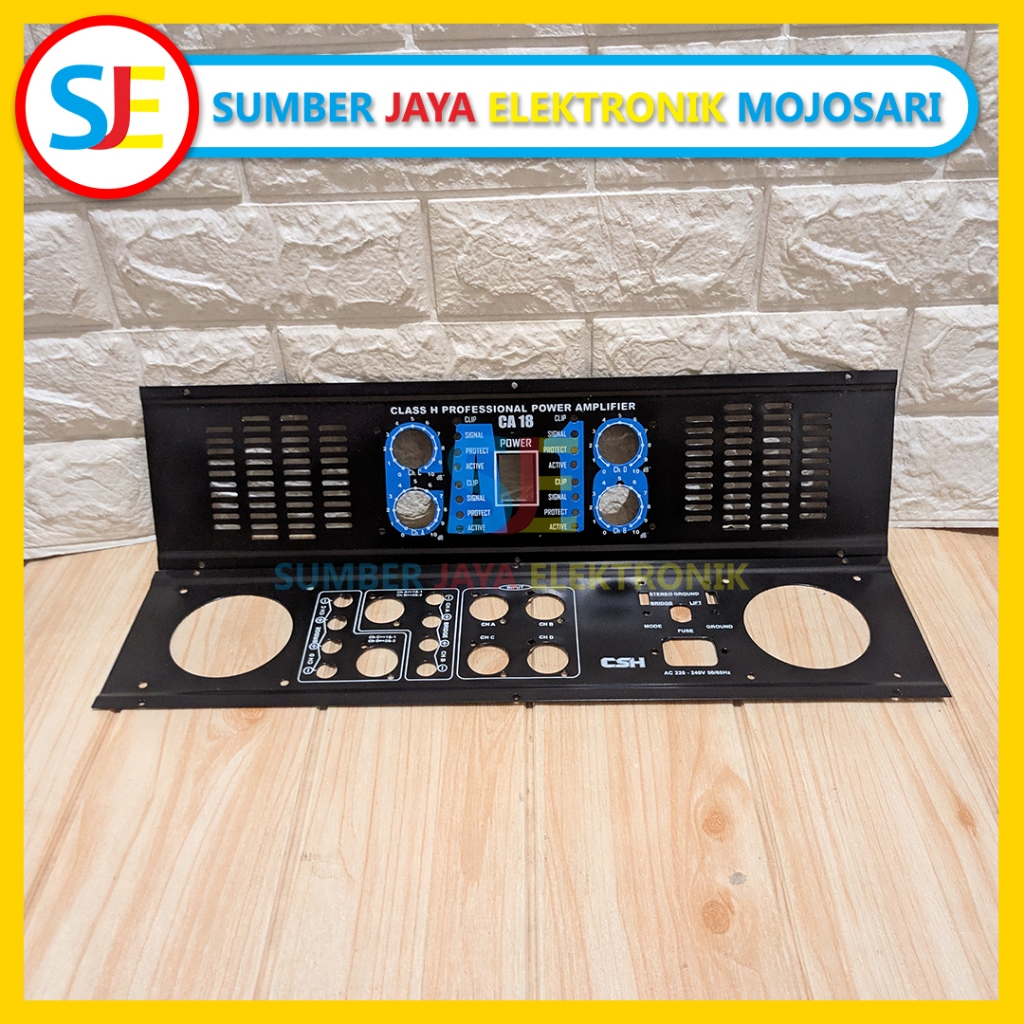 Jual Panel Box Power CA18 (4 Channel) / Plat Power CA 18 (4 Channel) Bahan Tebal | Shopee Indonesia