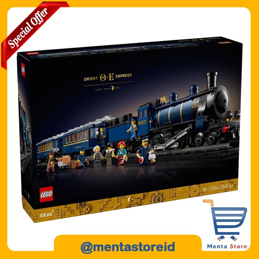 Jual LEGO Ideas 21344 The Orient Express Train | Shopee Indonesia