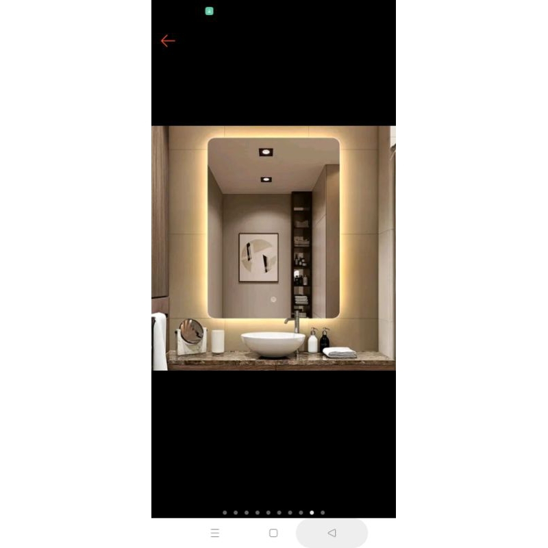 Jual Cermin Lampu Besar Led Wastafel Kaca Cermin Dekorasi Kaca Cermin ...