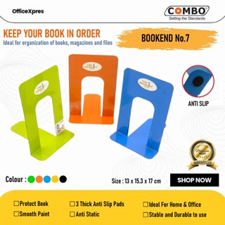 Jual Pembatas Buku Besi / Book Stand / Book Holder / Penyangga Buku ...