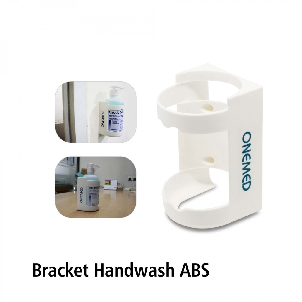Jual Bracket Dinding ABS Botol Antiseptik Onemed / Dudukan Hand ...