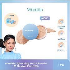 Jual TABUR Wardah Lightening Matte Powder | Bedak Tabur Wardah/Loose ...