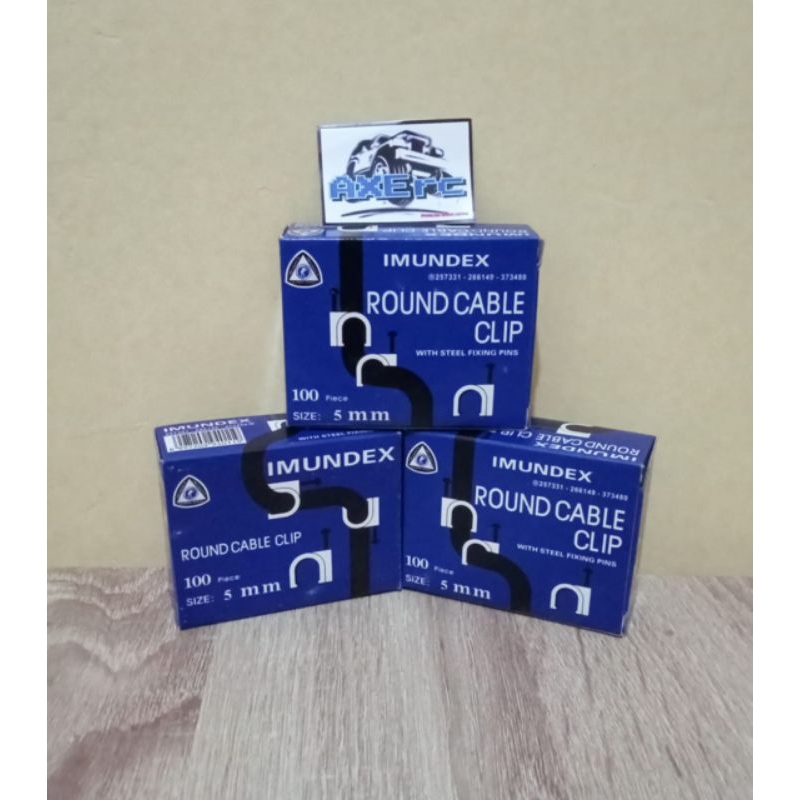 Jual Klem kabel IMUNDEX 5 mm | Shopee Indonesia