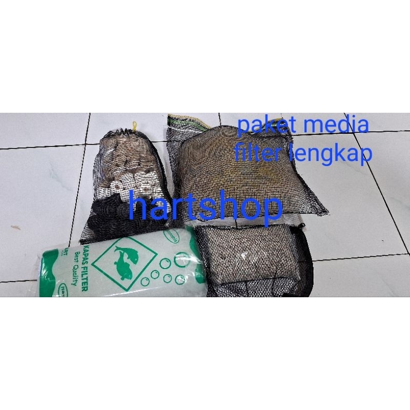 Jual PAKET MEDIA FILTER KOLAM jaring nelayan.biobal.bioring.kr jahe ...