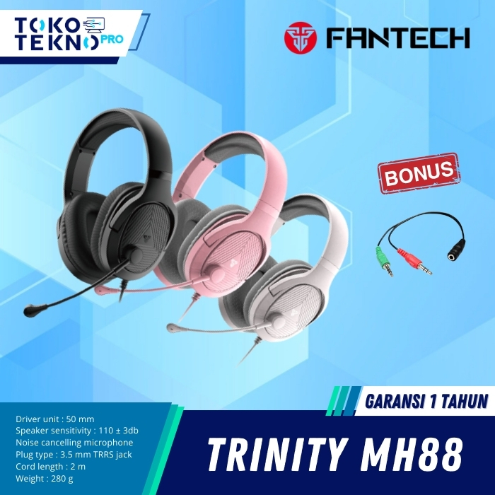 Jual Fantech MH88 / MH-88 Trinity Foldable Microphone Multiplatform ...