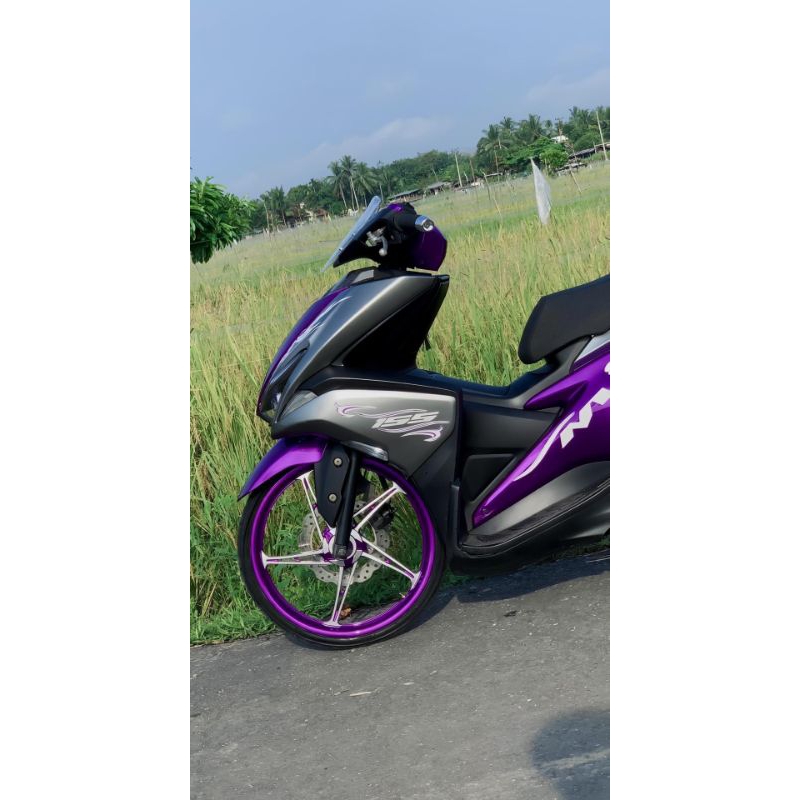 Jual STRIPING STICKER TRANSPARAN AEROX OLD 155 NVX CUSTOM BATIK DESIGN ...