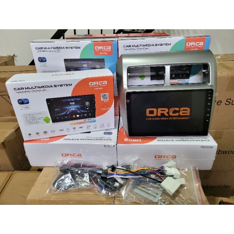 Jual Head Unit Android Orca Eco Auto Ram 2/64GB Agya/Ayla 9" Silver NFC ...