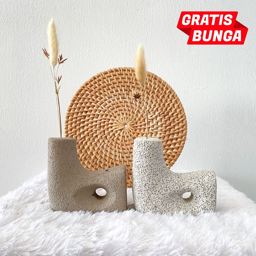 Jual VAS BUNGA AESTHETIC SKANDINAVIAN NORDIC UNIK | Shopee Indonesia