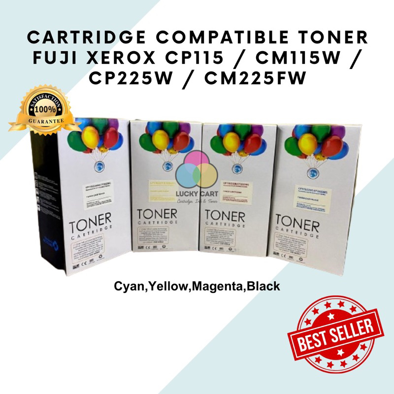 Jual Cartridge Compatible Toner Fuji Xerox Cp115 / cm115w / cp225w / cm225fw | Shopee Indonesia