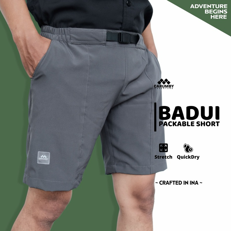 Jual Celana Gunung Pendek Carumby Badui Stretch & Quick Dry Pria Wanita | Shopee Indonesia