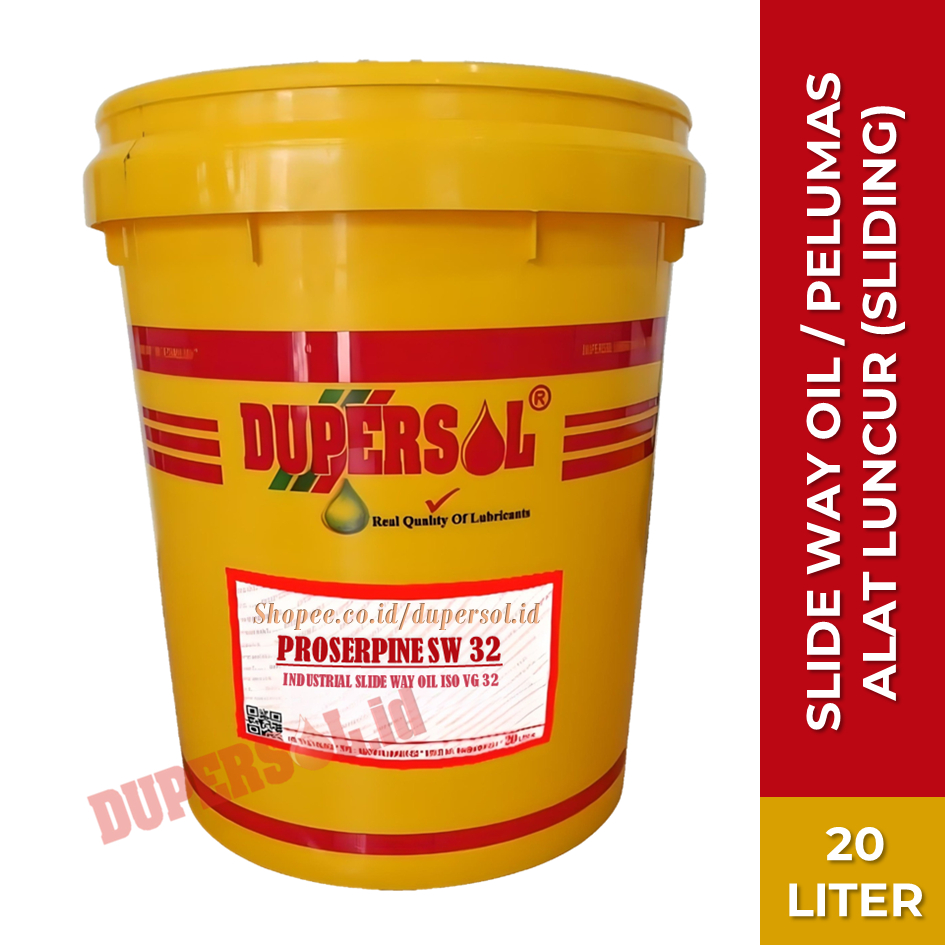 Jual DUPERSOL PROSERPINE SW 32 / Oli Slideway / Oli Slide Way Iso VG 32 ...