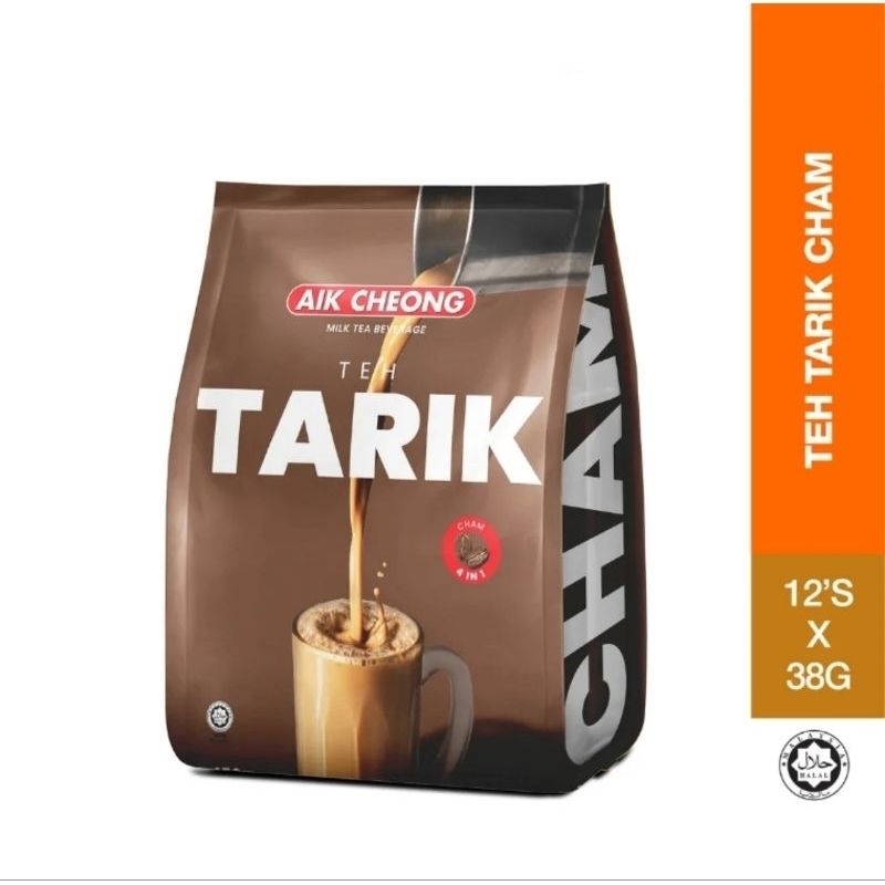 Jual Aik Cheong Teh Tarik 4in1 Kopi Cham Tarik Milk Tea Silky Smooth ...