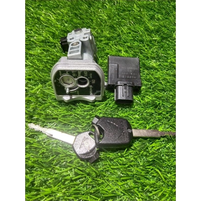 Jual kunci kontak Assy remote+modul Honda Scoopy esp 2015-2016 kualitas ...