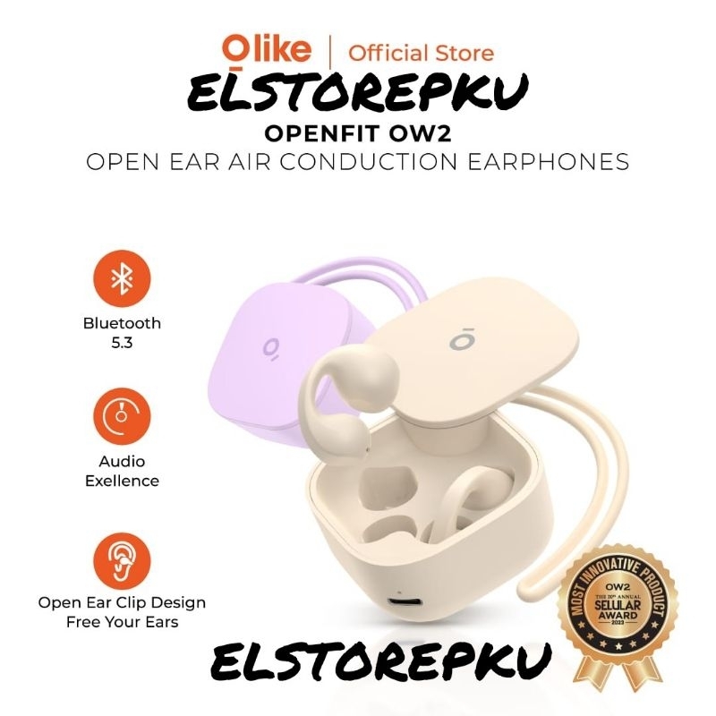 Jual OLIKE OPENFIT GT OW3 / OW2 / OW1 Garansi Resmi. Open Ear Clip ...