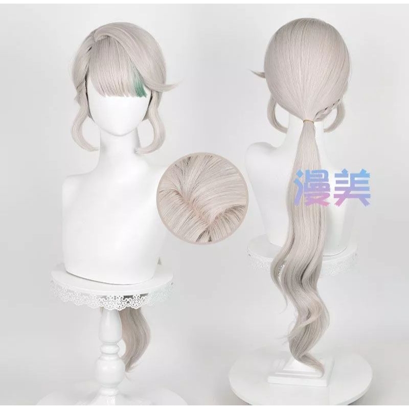 Jual [BOOKED] WTS Wig M4nm3i Lynette Genshin Impact + Kuping Telinga ...