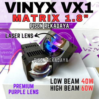 Jual Projector BILED Matrix VX1 Proji Laser Vinyx VX1 1.8 inch Lensa ...