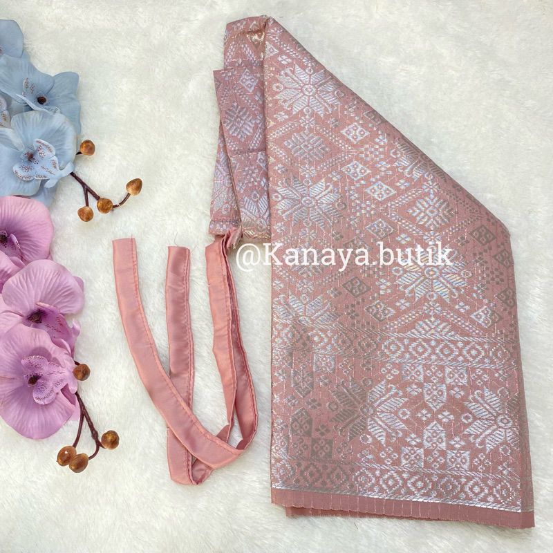 Jual Songket samping melayu // rumpak melayu // kain songket samping ...